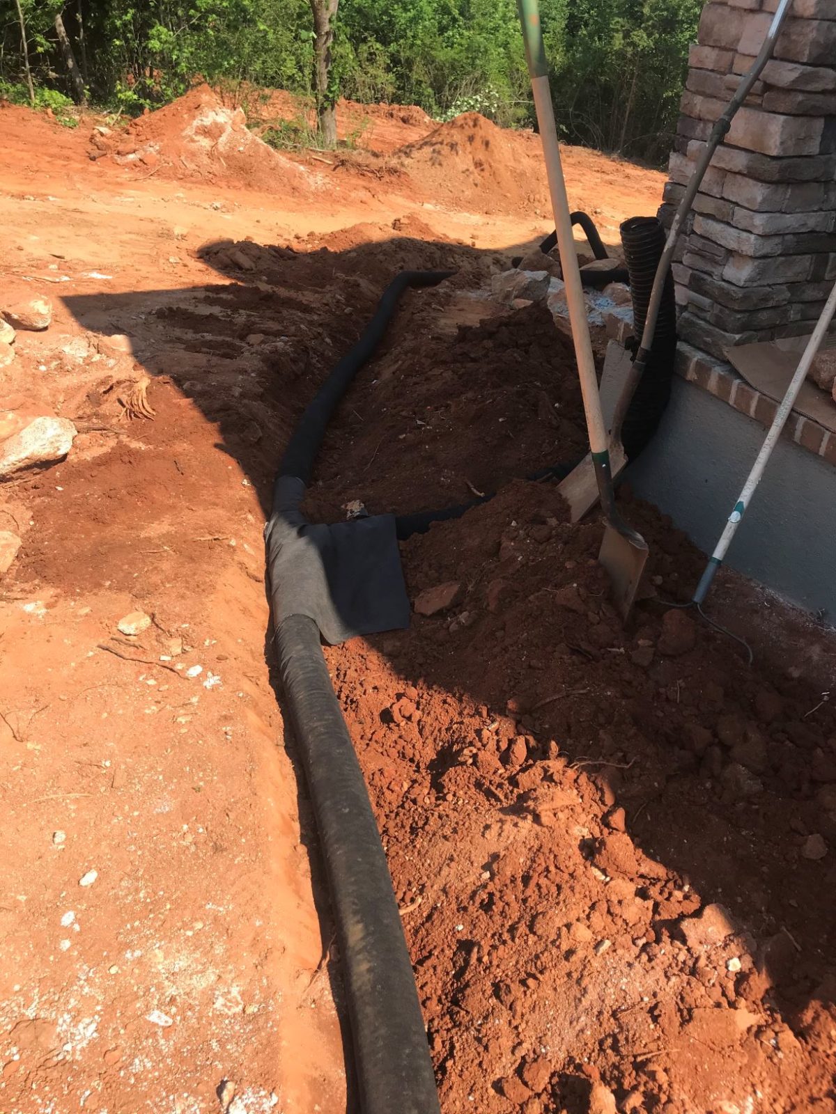 Grading / Ditching / Drainage * Clarksville TN * A Woman's Touch